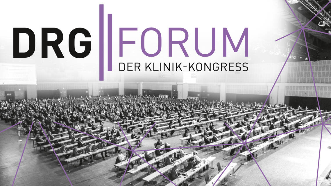 Klinikkongress - DRG-FORUM 2023: Jetzt anmelden