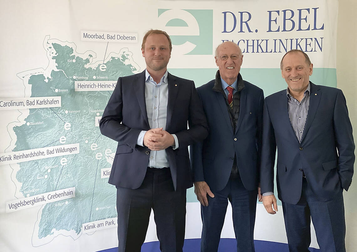 Personalie - Thomas Bold ergänzt Geschäftsführung der Dr. Ebel Fachkliniken
