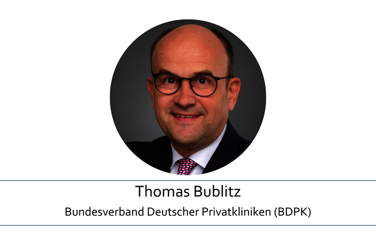 Orientierungswert von Thomas Bublitz, BDPK - Kassentheater